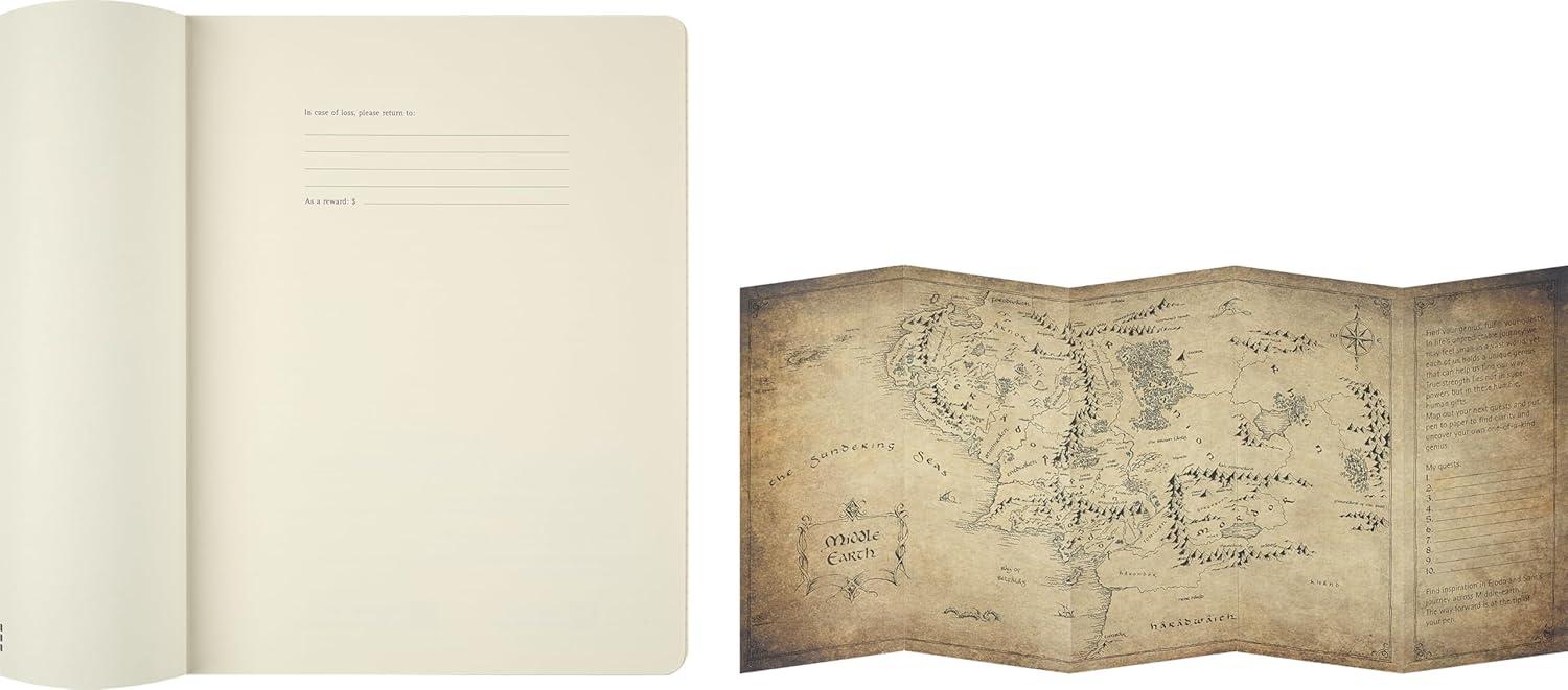 Moleskine Limited Edition The Lord of the Rings Notebook, Soft Cover ...